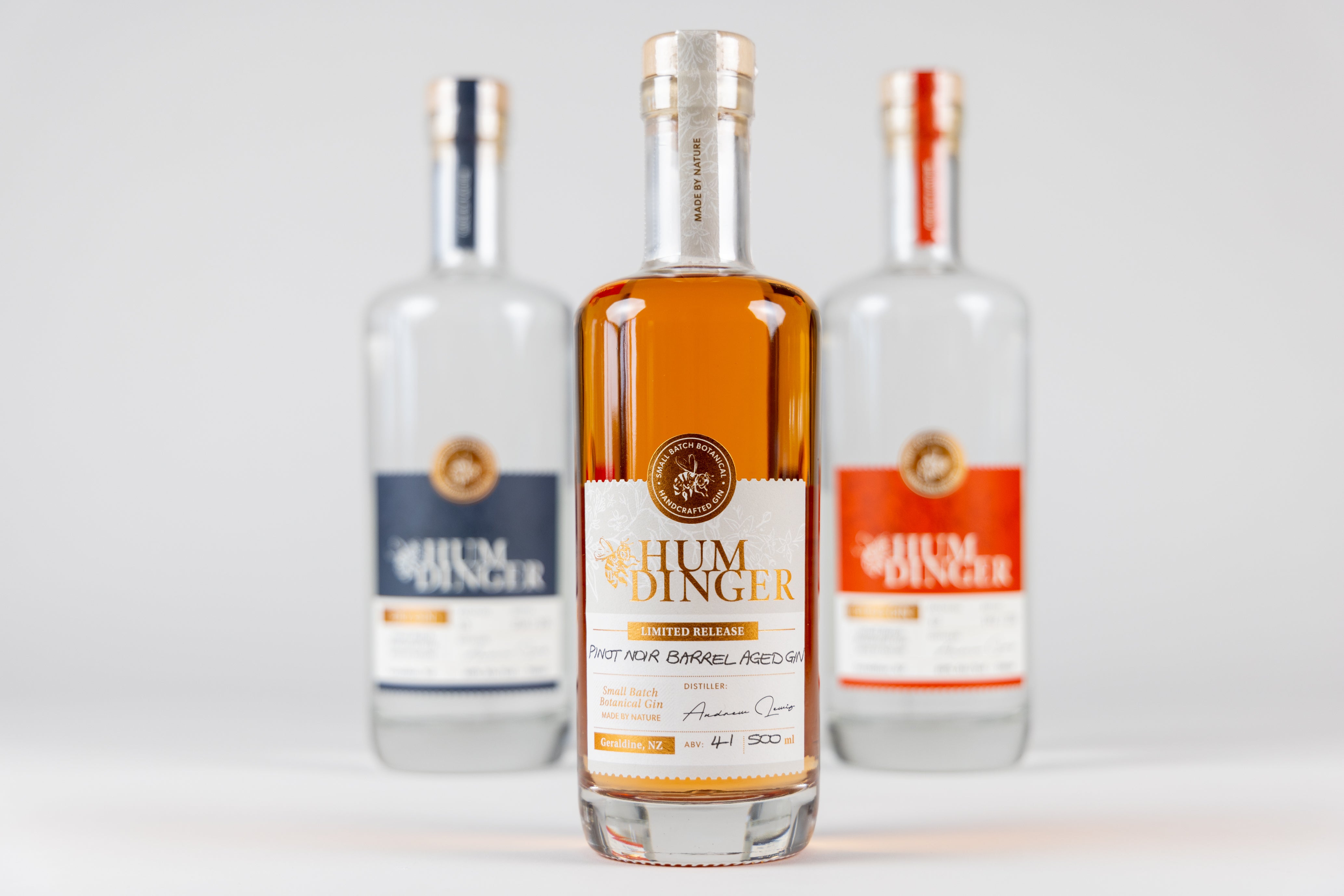 Past Limited Release Gins – Geraldine NZ – Humdinger Gin